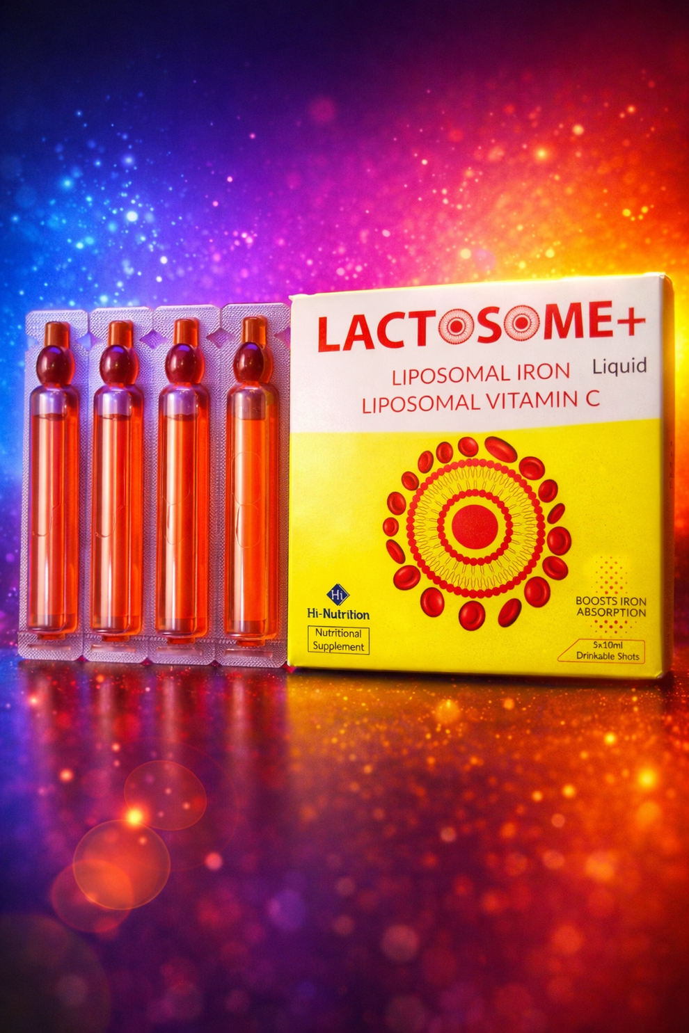 Lactosome Iron+Vit C ampoules – CELESTIAL